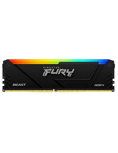 Kingston Fury Beast RGB: Memoria RAM DDR4 de 16GB y 3200MHz para un Rendimiento Potente y Estilo ...